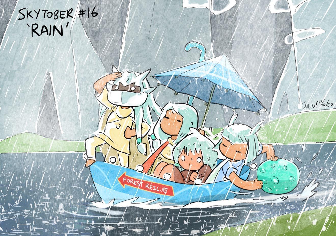 Skytober 16 - 'Rain' | Scrolller