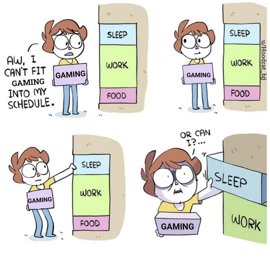 Sleep is for the weak | Scrolller