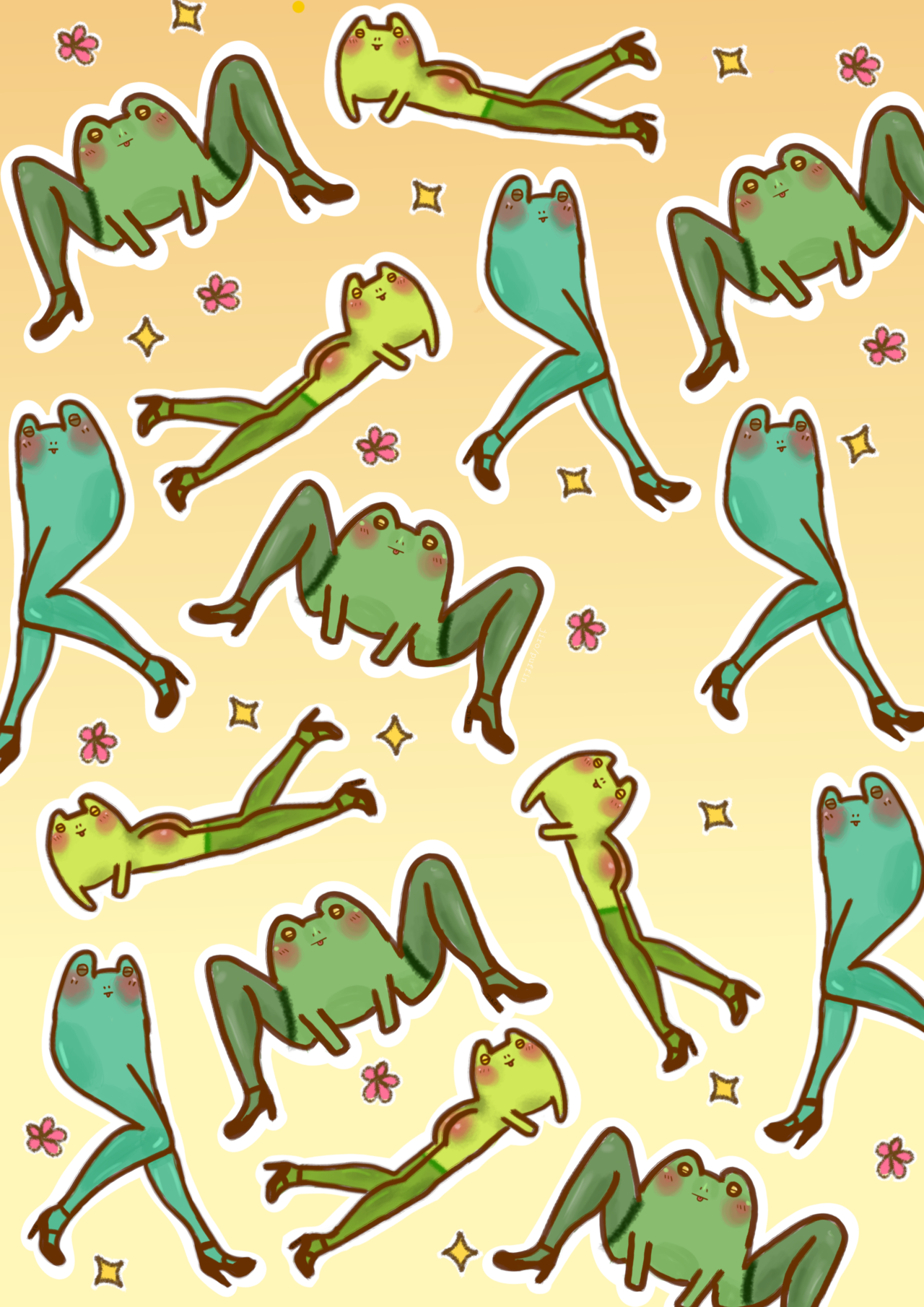 Slightly inappropriate frogs | Scrolller