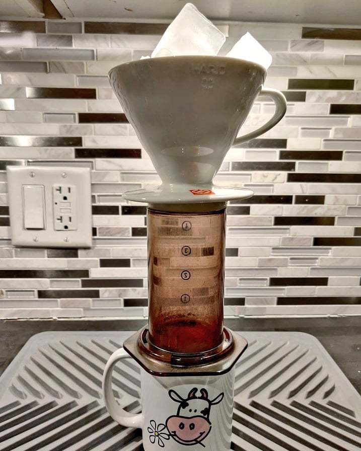 Slow-drip cold brew with the Aeropress works like a charm | Scrolller