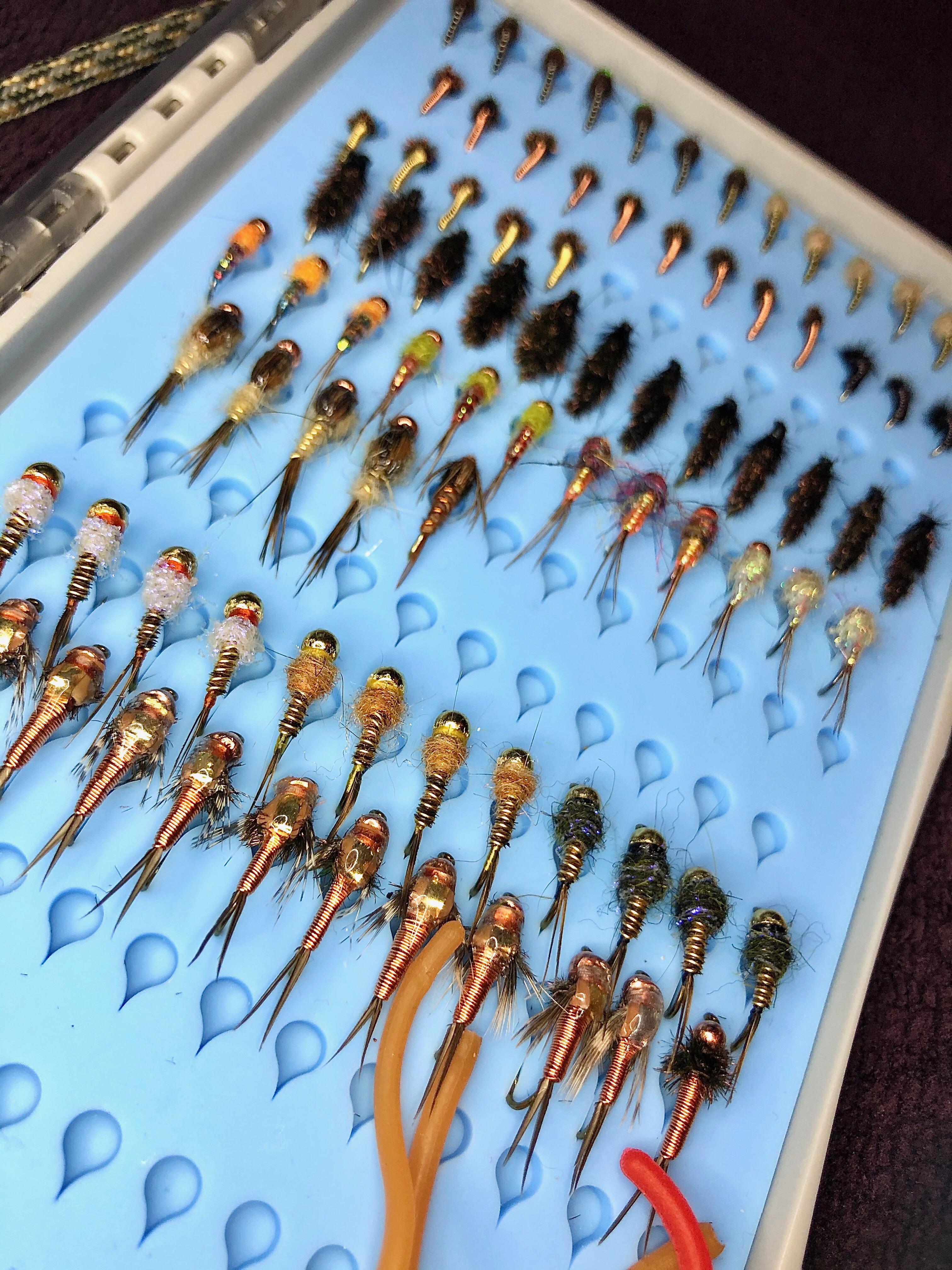 Slowly filling my first ever fly box | Scrolller