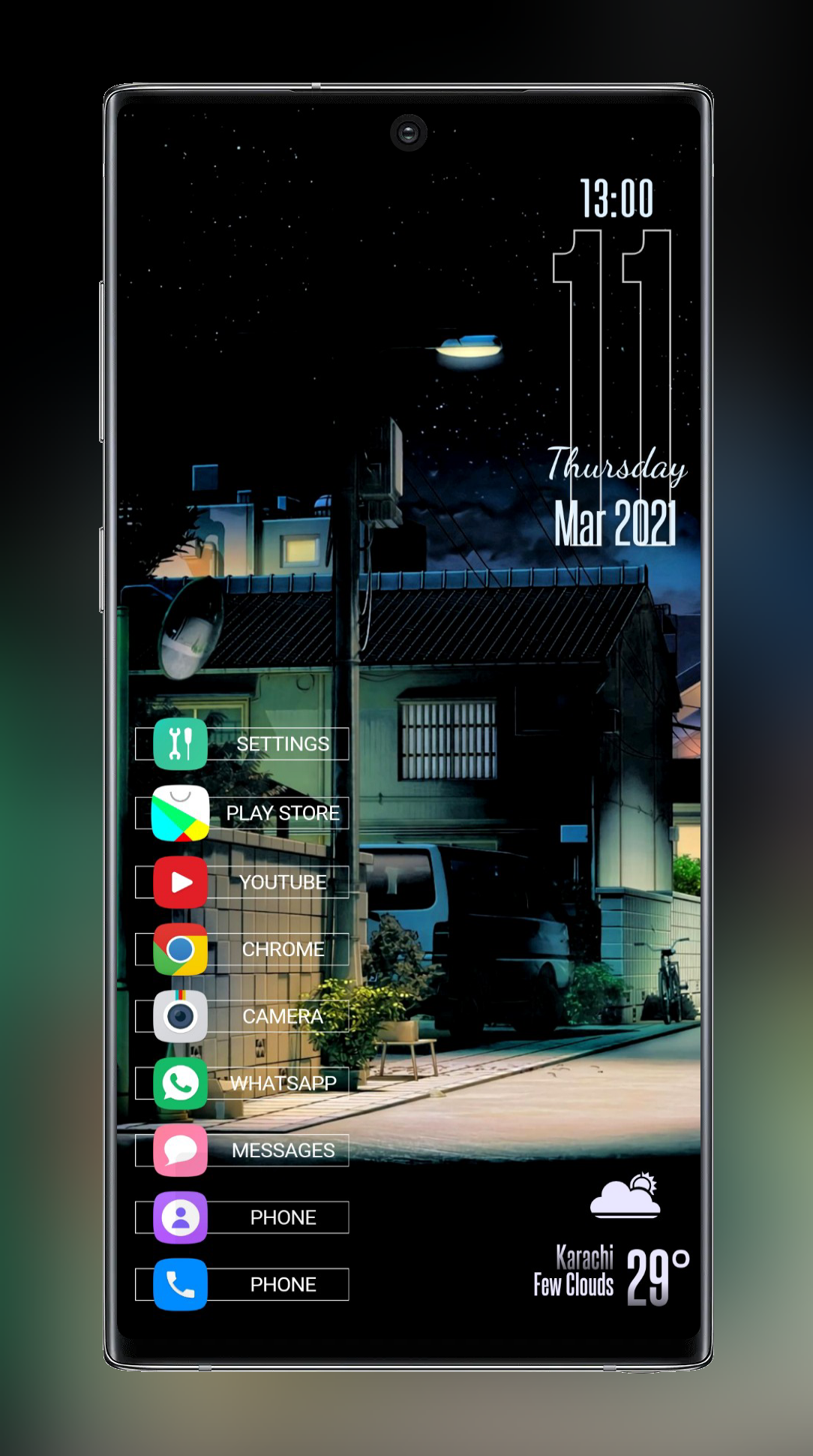 "Small Town V: 02" Nova / Klwp | Scrolller