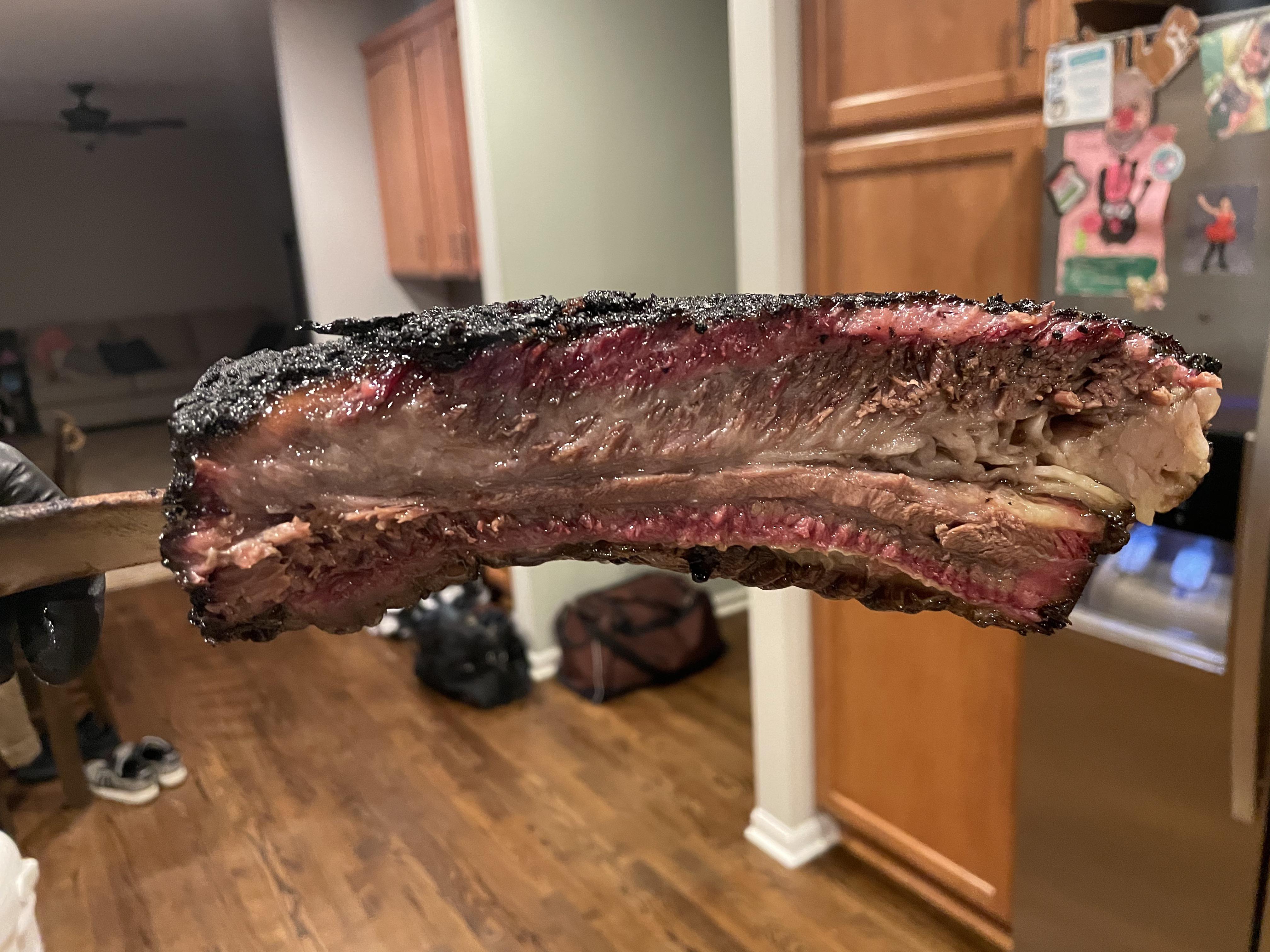 Smoked 13” American Wagyu Beef Ribs | Scrolller