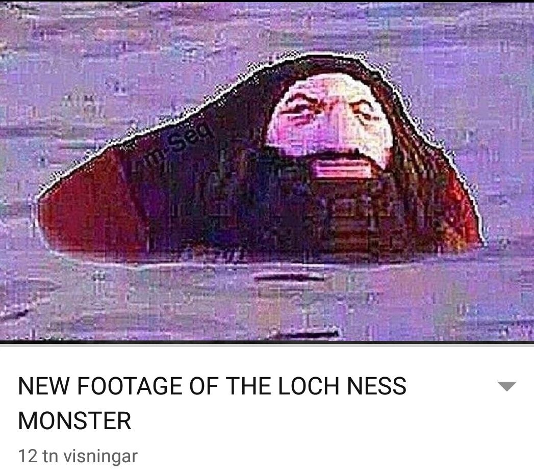 Smoob ness monster | Scrolller