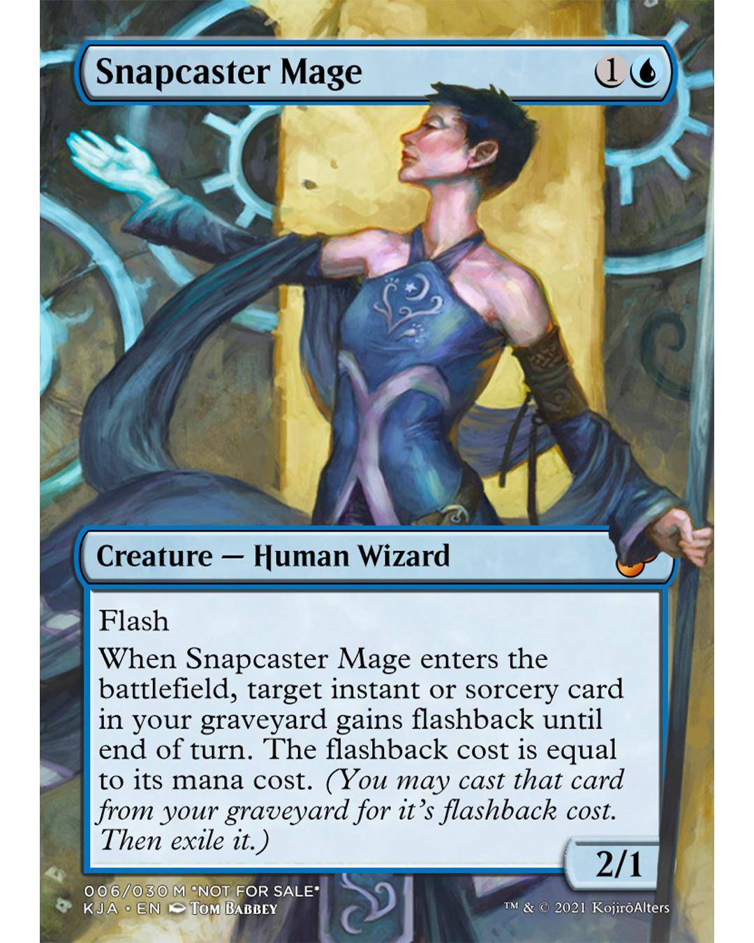 Snapcaster Mage. This one took me a while. I had a friend wanting to build a CEDH deck and ...