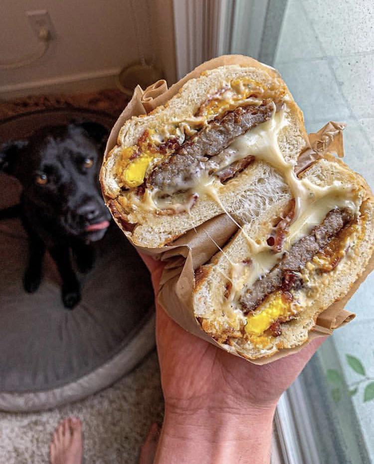 Sneaky big foot sandwich | Scrolller