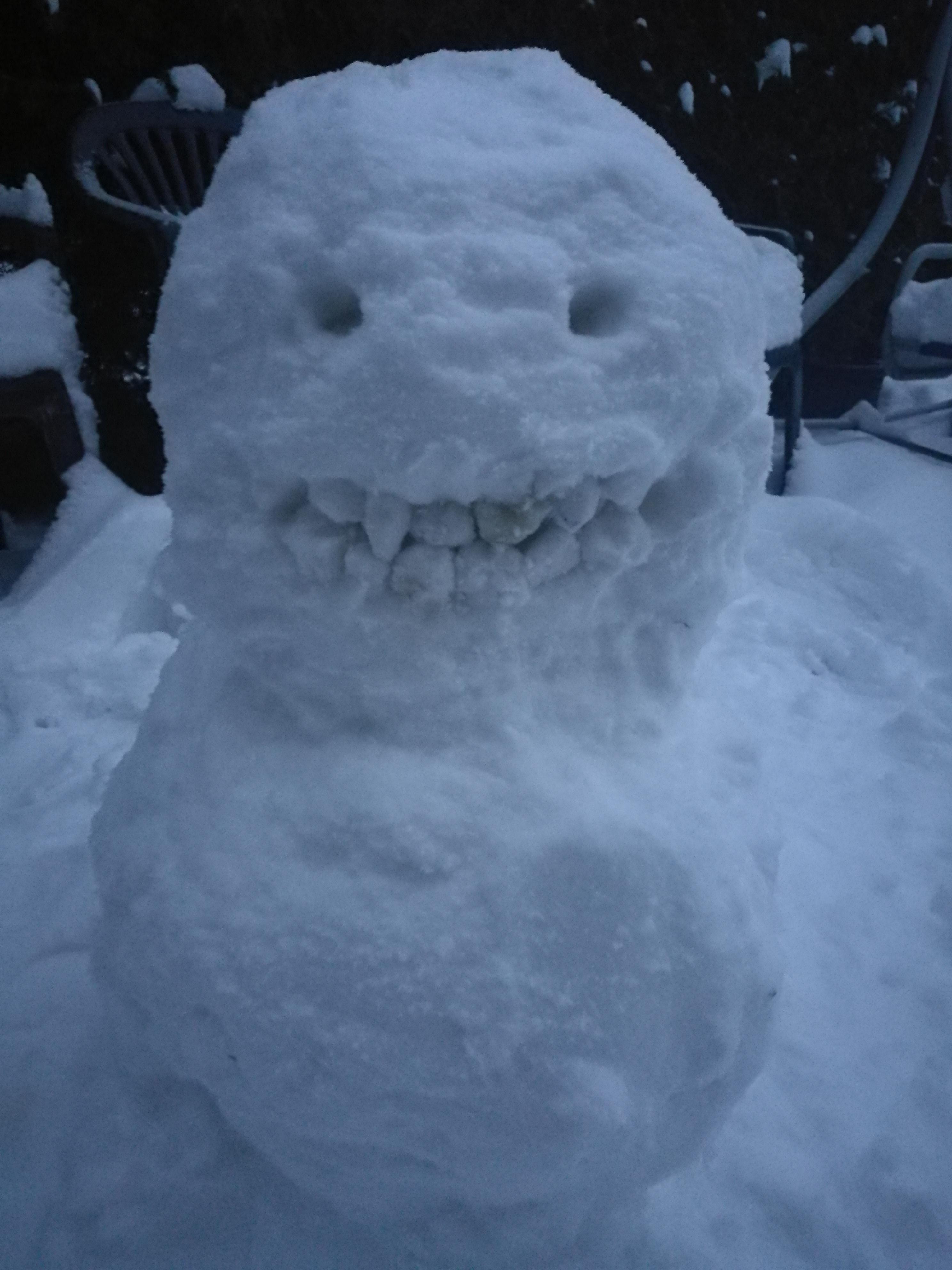 Snowmen with teeth are cursed | Scrolller