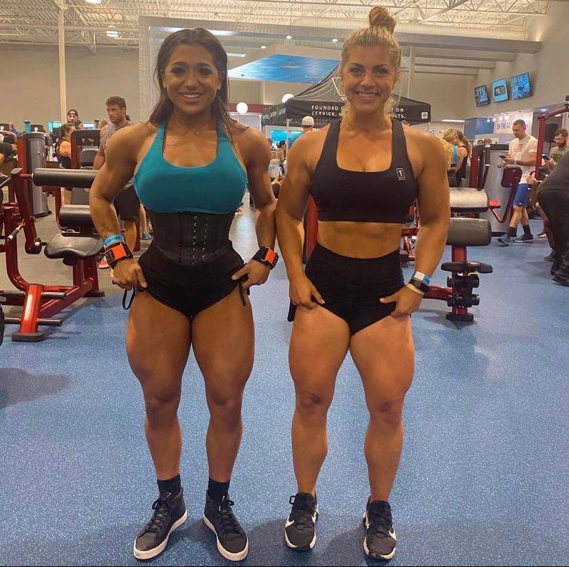 Julia Rene and Ida Bergfoth never skip leg day | Scrolller