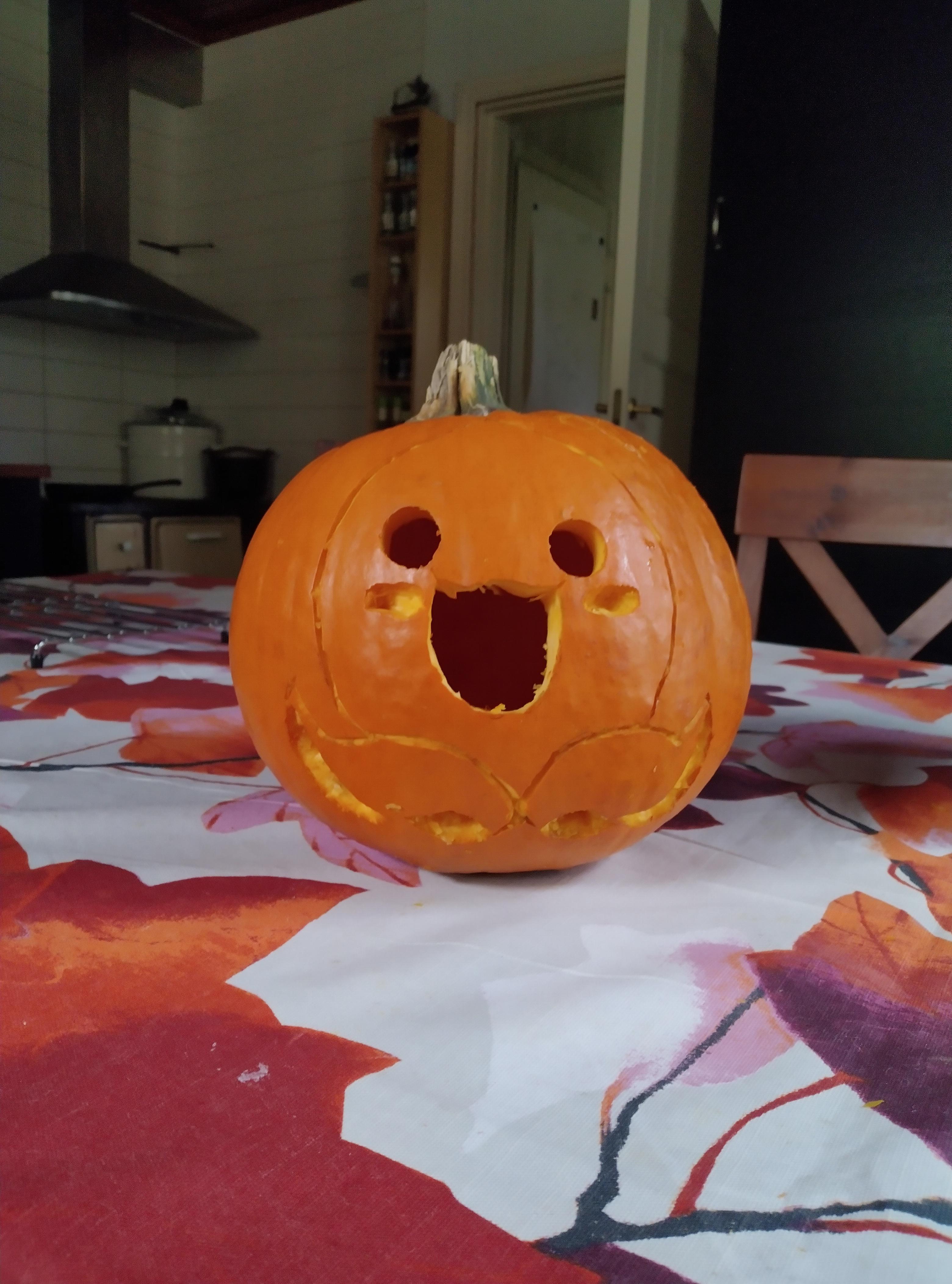 So i got carried away with some pumpkin carving | Scrolller