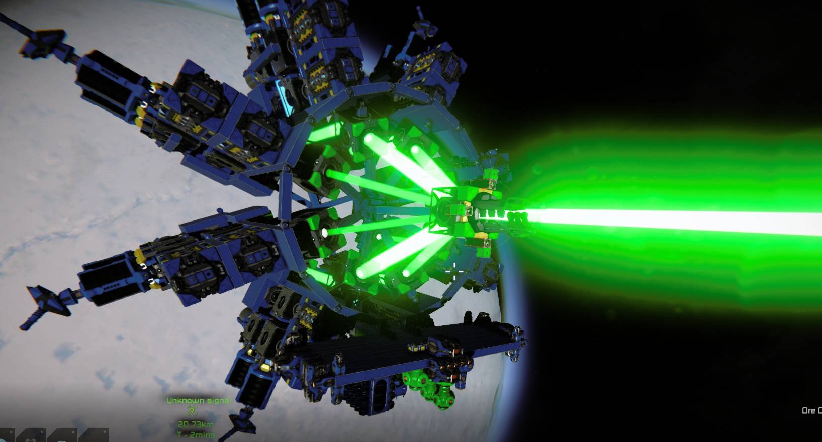 So I kinda made the Death Star Super Laser using the 2cm Laser Beam mod | Scrolller