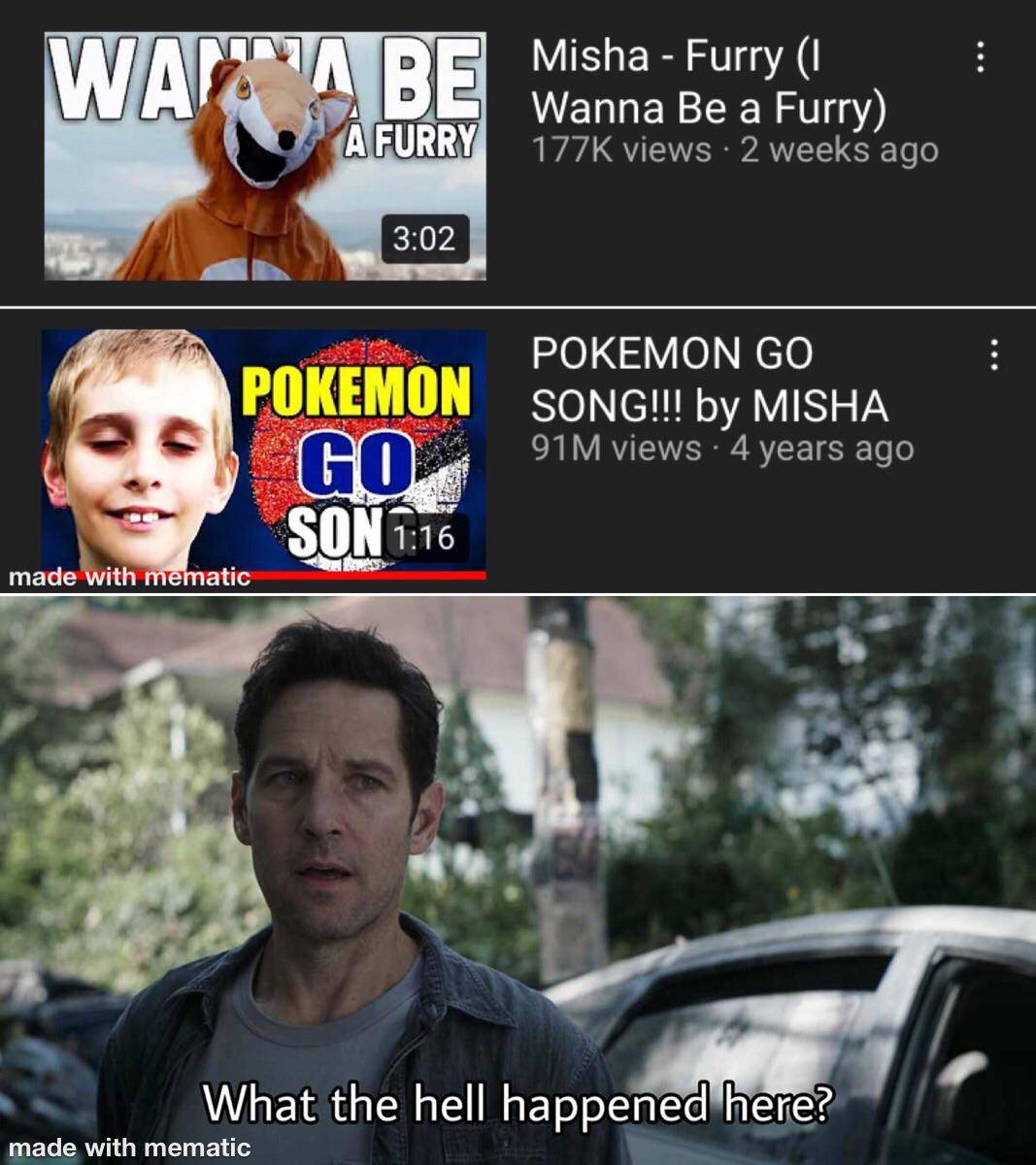 So Misha is a furry now? What the hell happened? | Scrolller