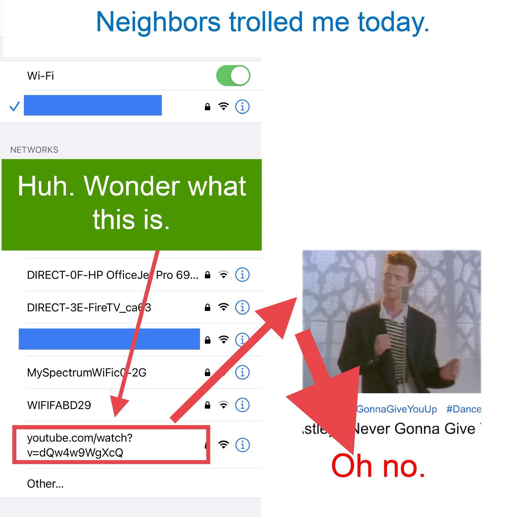 So, my neighbors totally got me with this one today. | Scrolller