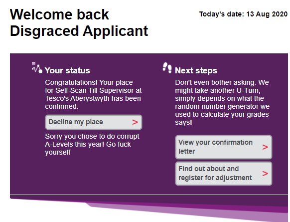 So thankful for this year's A-Level System! Future secured. | Scrolller