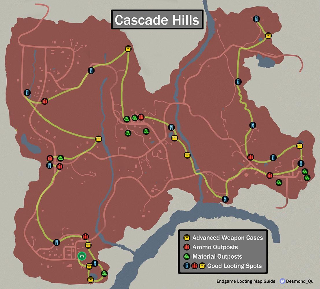 SoD2 Looting Map Guide - Hills | Scrolller