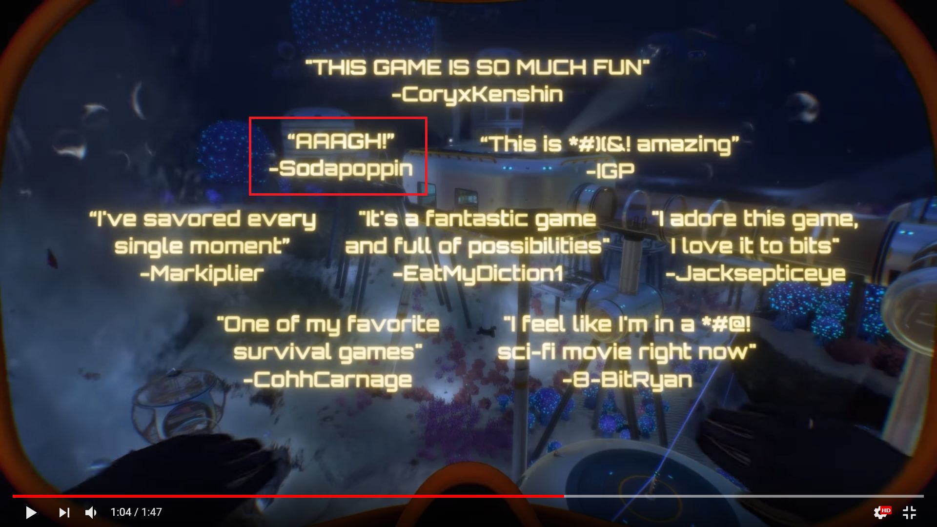 Sodapoppin is in the new Subnautica Gameplay Trailer | Scrolller