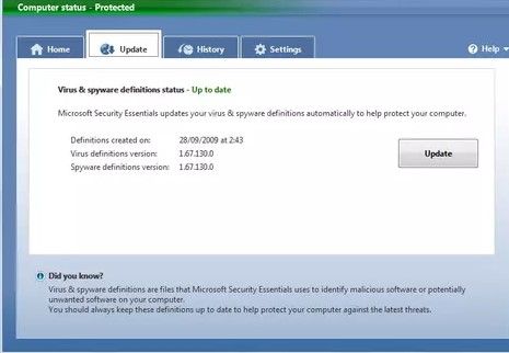 Software antivirus gratuito Microsoft Security Essentials | Scrolller