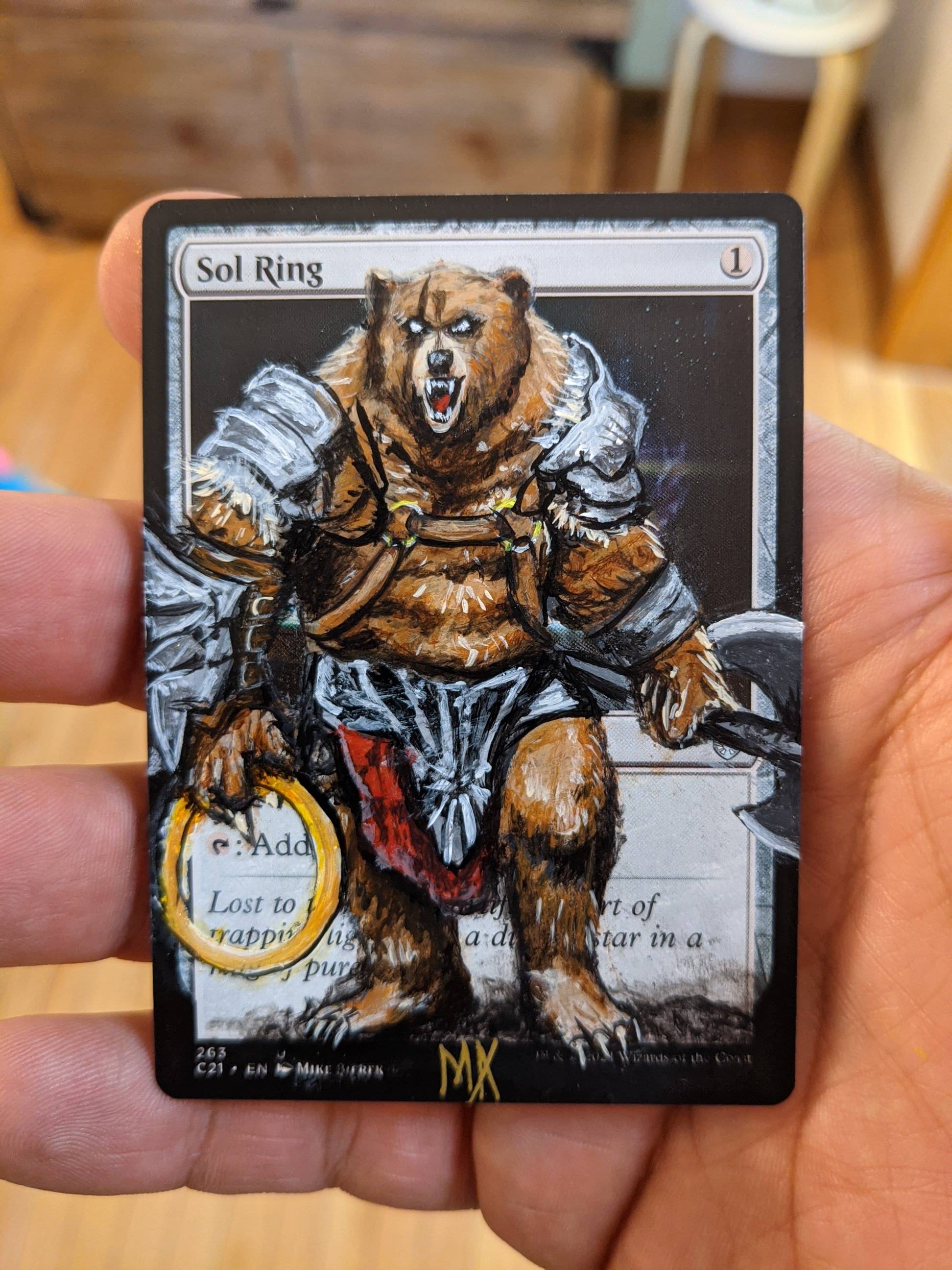Sold Ring for bear tribal deck | Scrolller