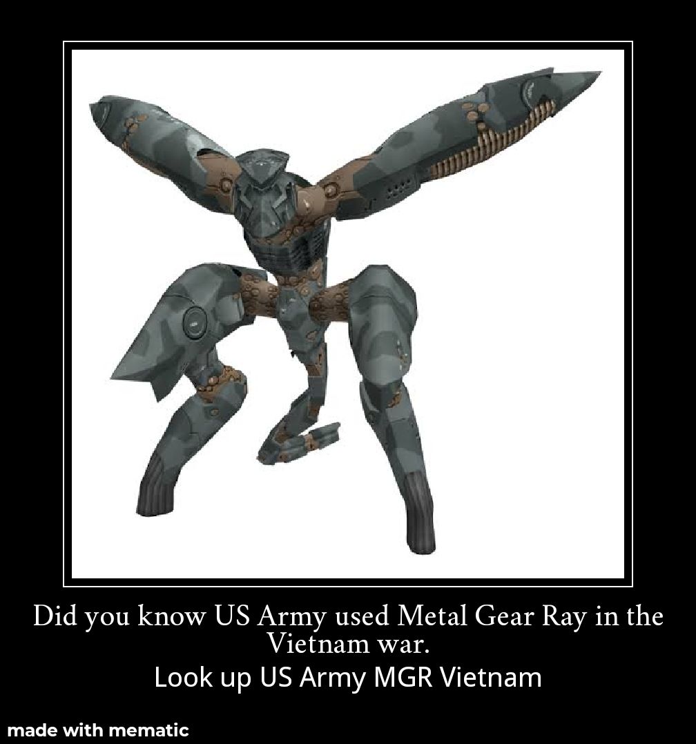 Solid snake approves. | Scrolller