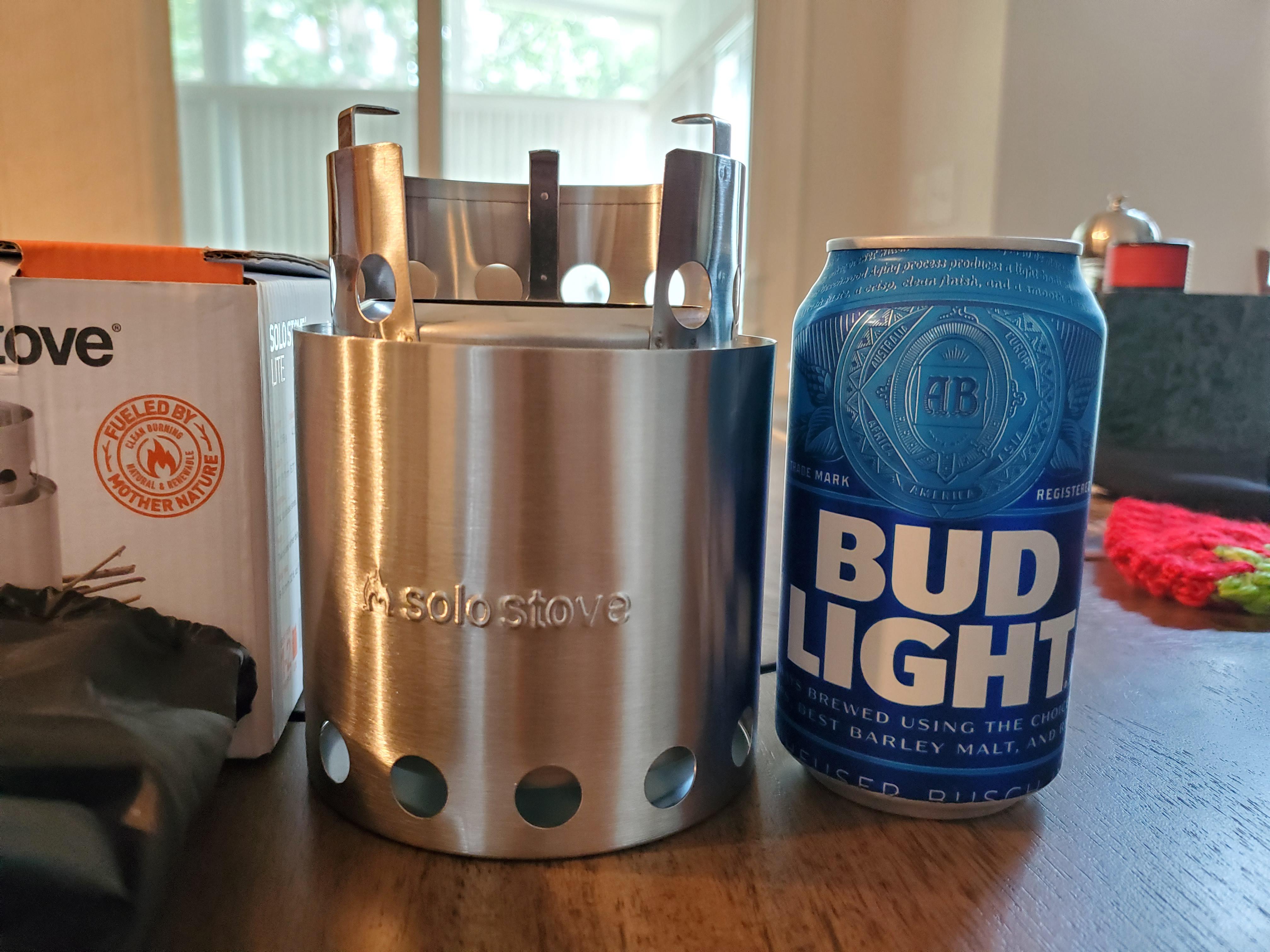 SoloStove Lite and Bud Light | Scrolller