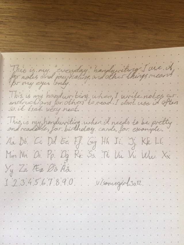 Some different handwriting for different occasions | Scrolller