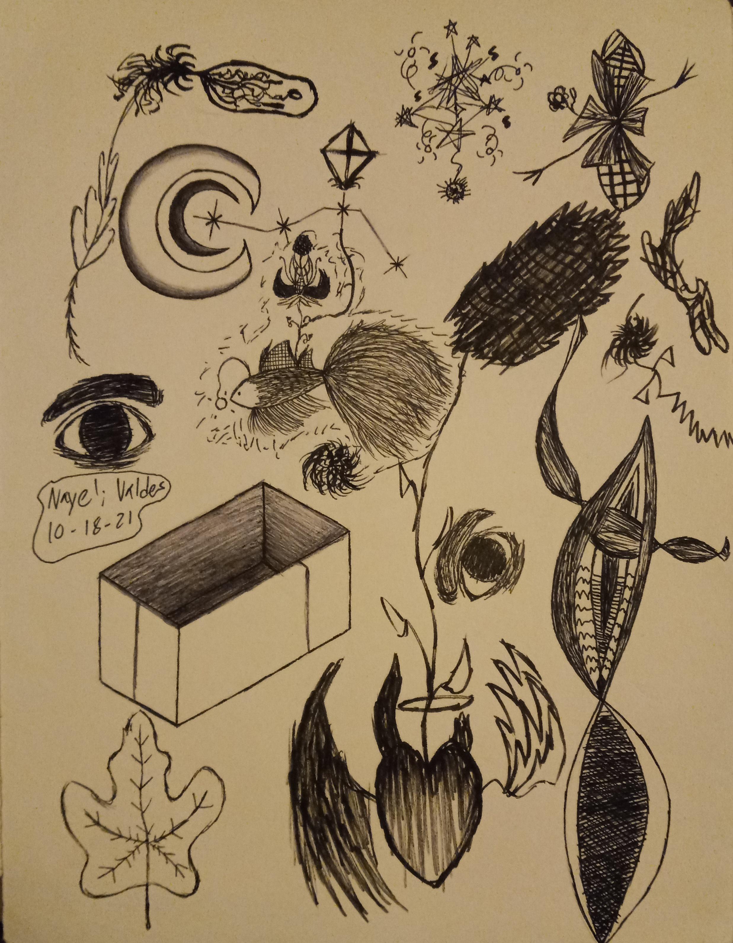 Some doodles. | Scrolller