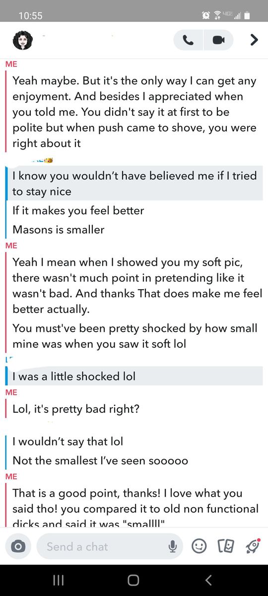 Some genuine sph from a friend on snapchat | Scrolller