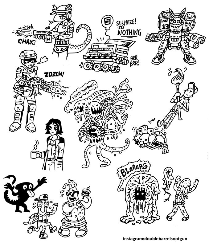 some late evening ss13 doodles | Scrolller