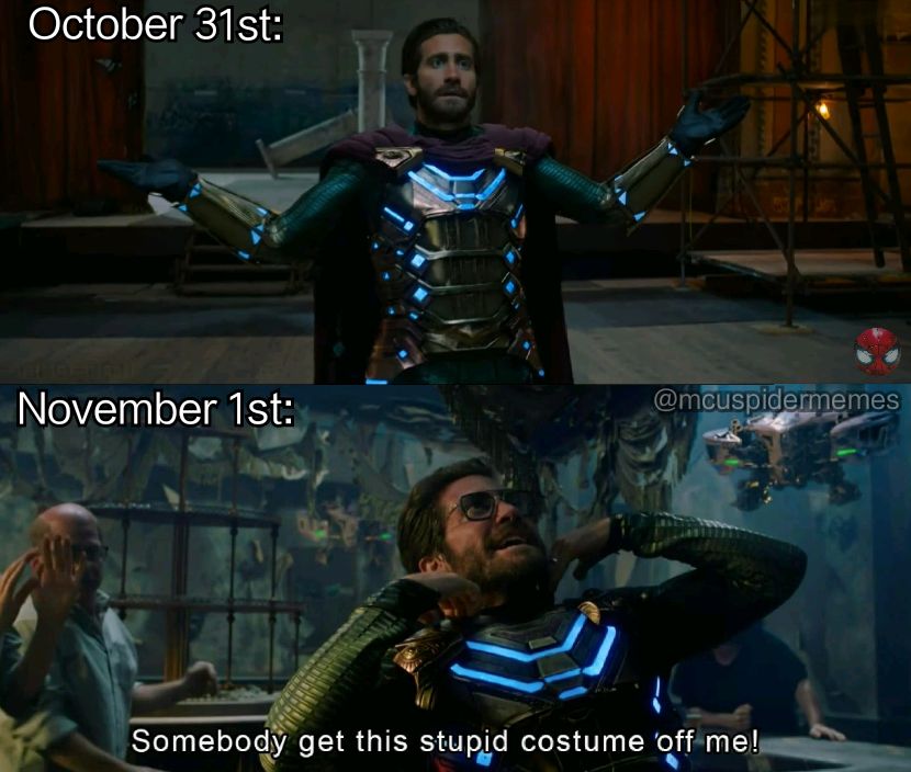 Some might say uncomfortable costumes are an avengers level threat | Scrolller