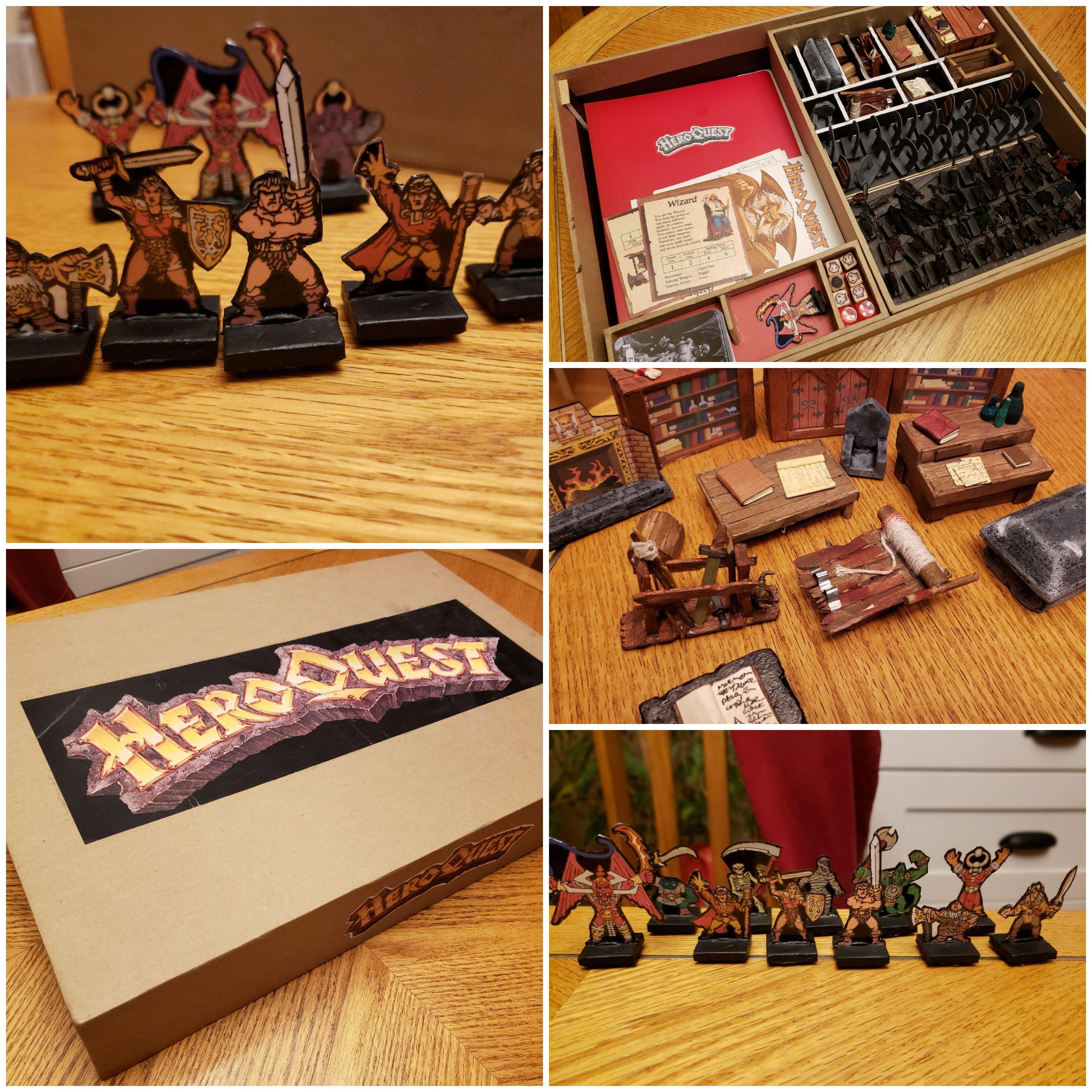 Some more pictures of my homemade heroquest set | Scrolller