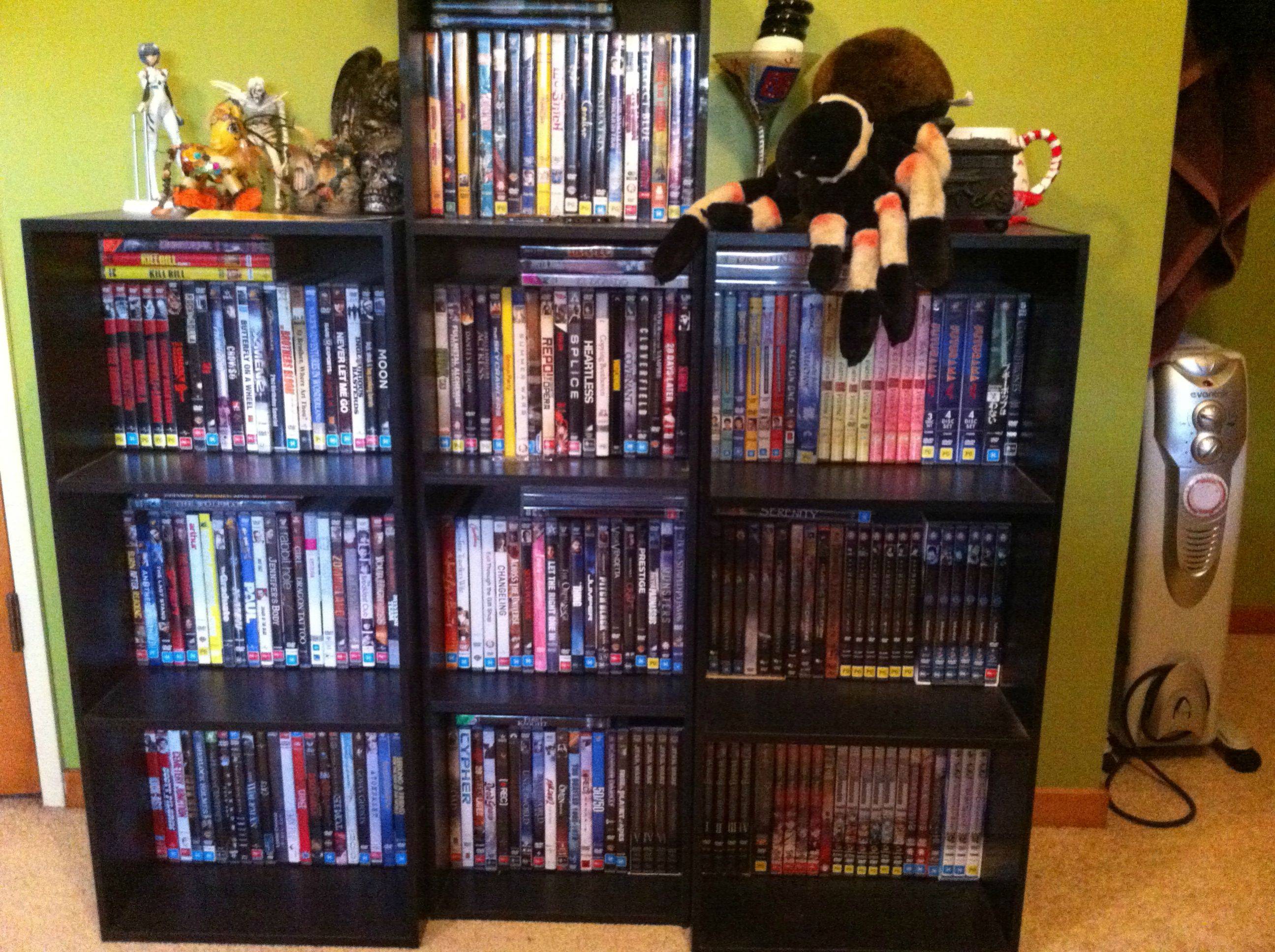 Some of my DVDs. | Scrolller