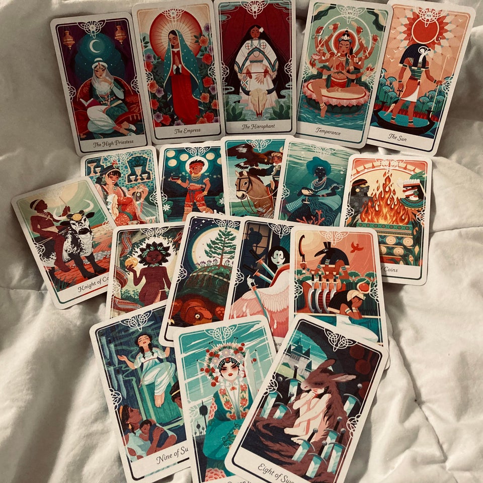 Some of my favorite cards from 'The Divine Tarot' | Scrolller