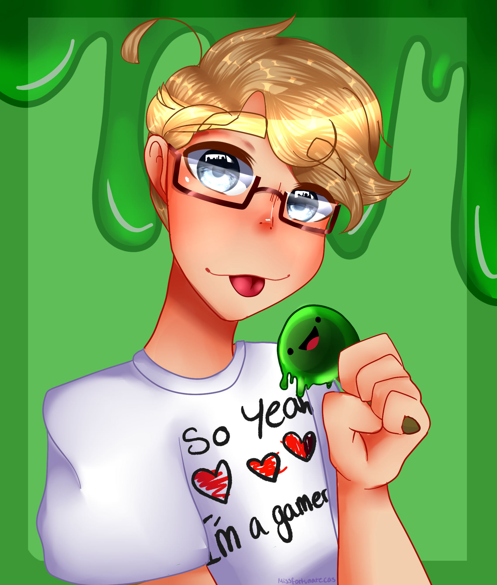 Some slimecicle fanart ( i hope its ok) | Scrolller