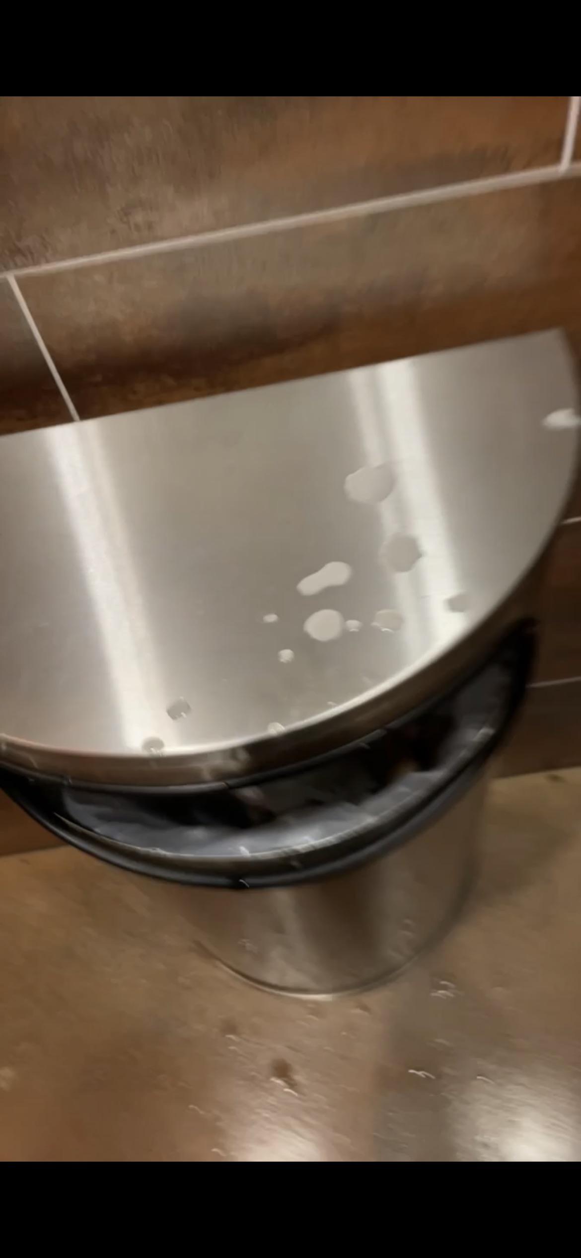 Someone missed the trash can | Scrolller