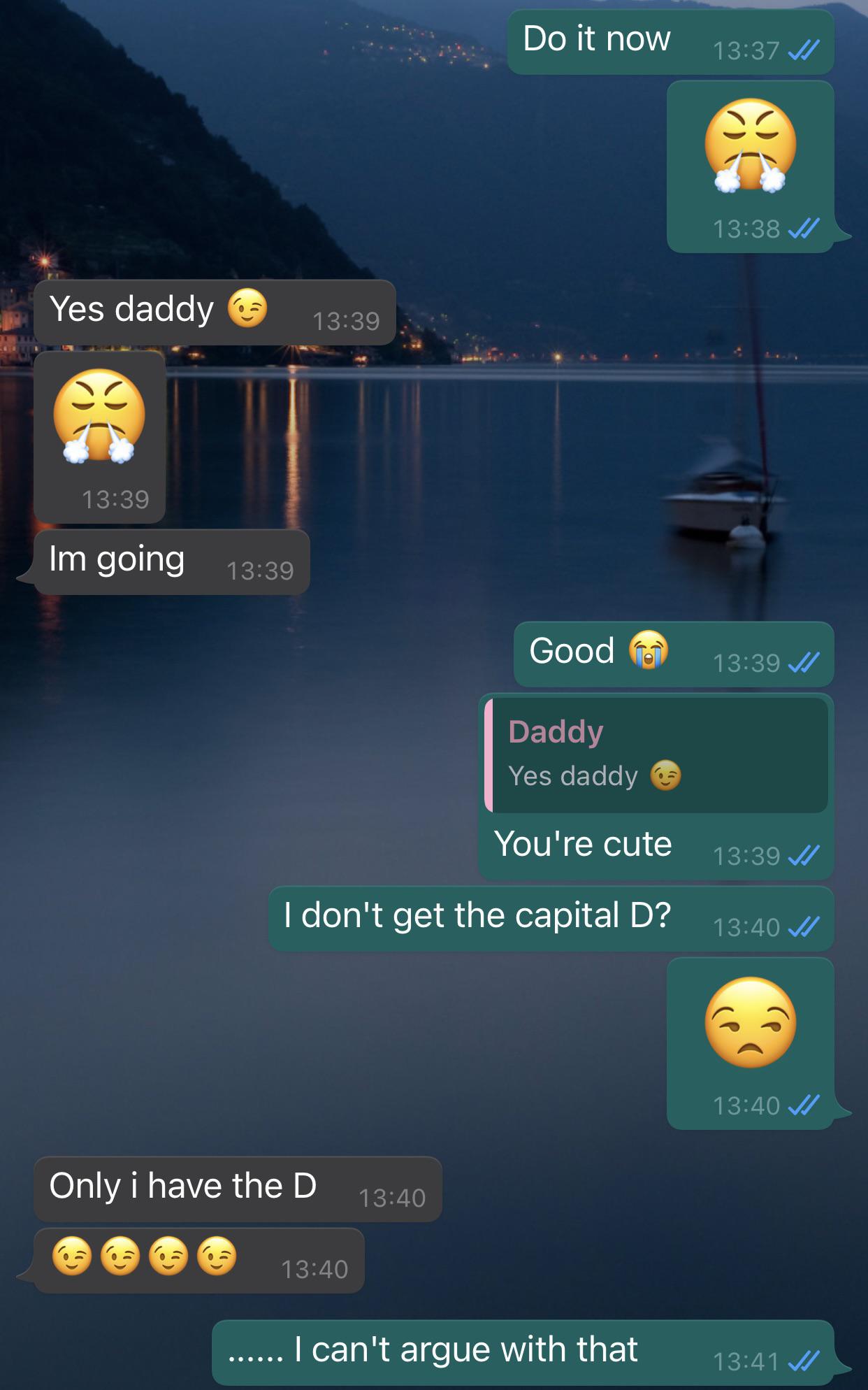 sometimes Daddy makes a good point..... | Scrolller