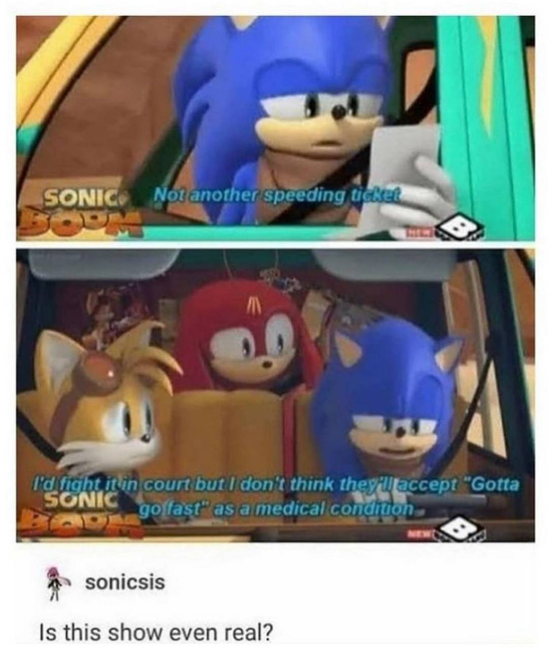 sonic knew what's up | Scrolller