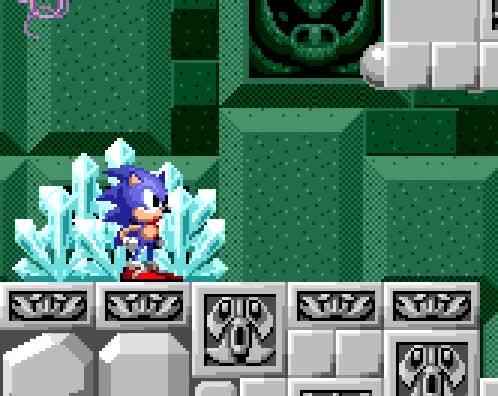 Sonic the Hedgehog - avoiding swinging death [GIF] | Scrolller
