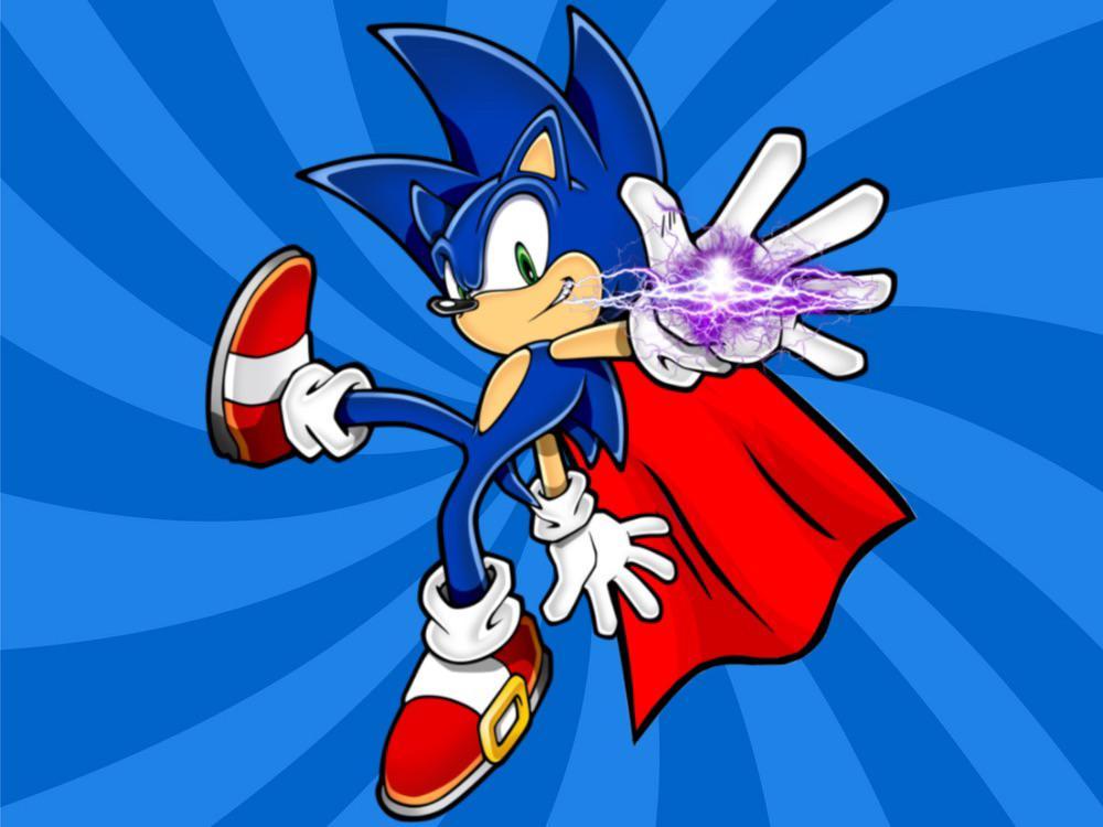 Sonic The Superhero Hedgehog | Scrolller