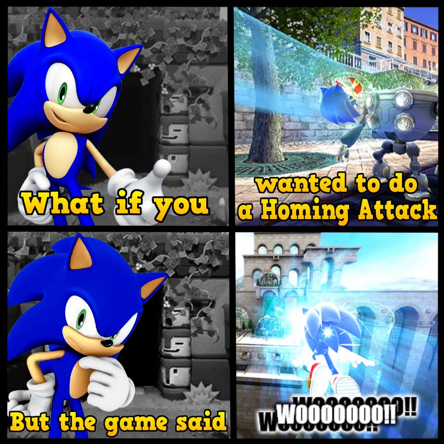 Sonic Unleashed be like... | Scrolller