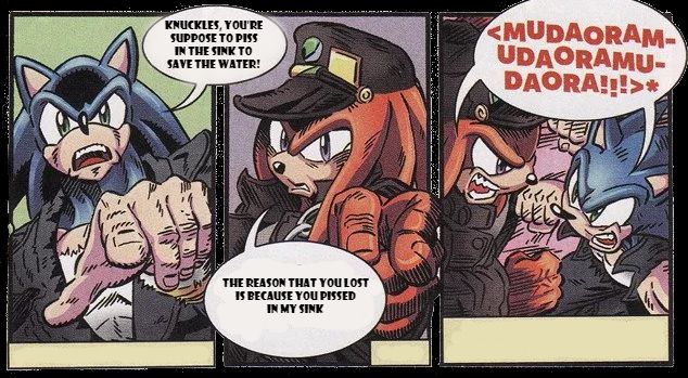 Sonic v. Knuckles | Scrolller