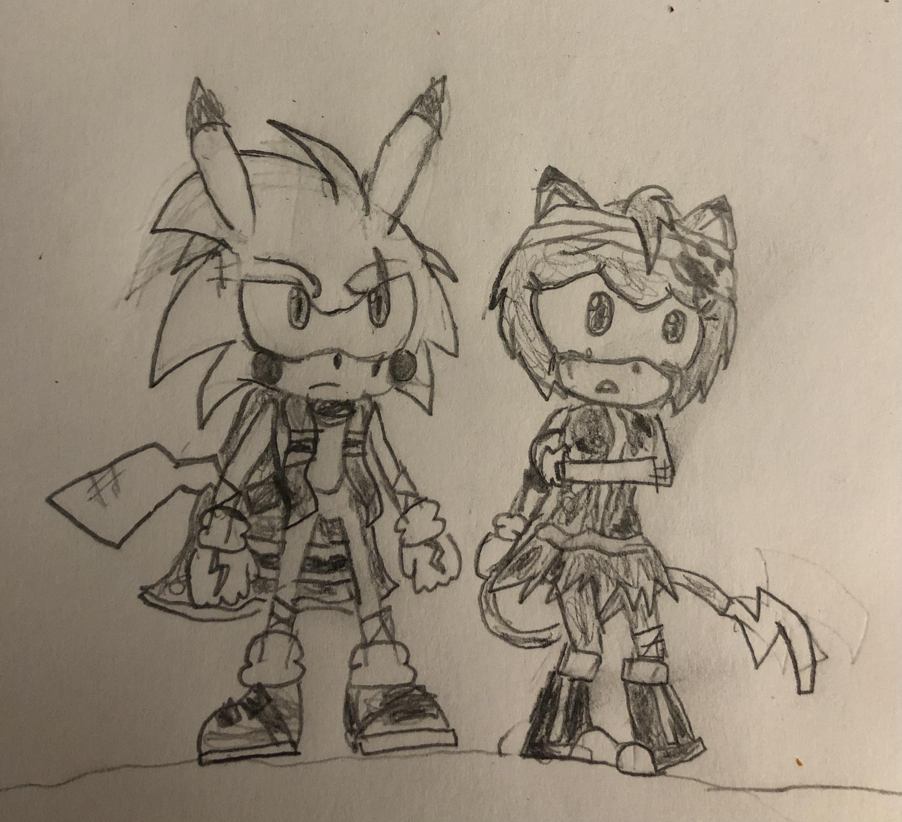 Sonichu Concept for Comic (Now with Rosechu!) | Scrolller