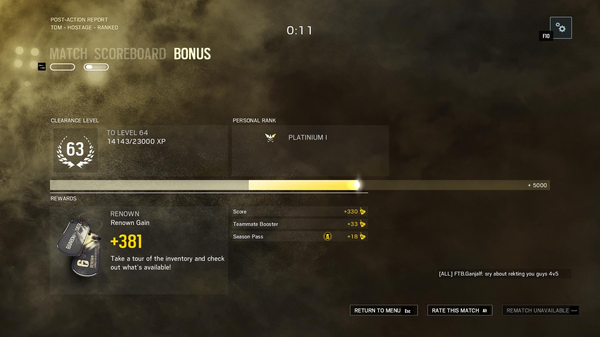 Soon I'll be Diamiond rank. | Scrolller