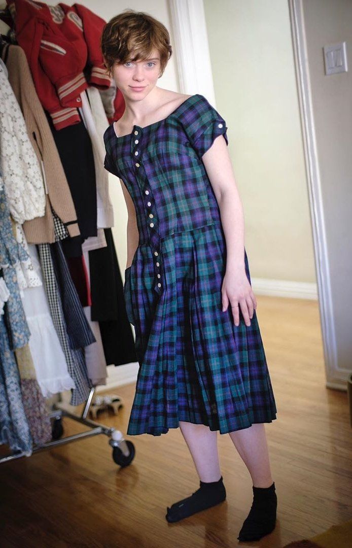 Sophia looking good in plaid | Scrolller