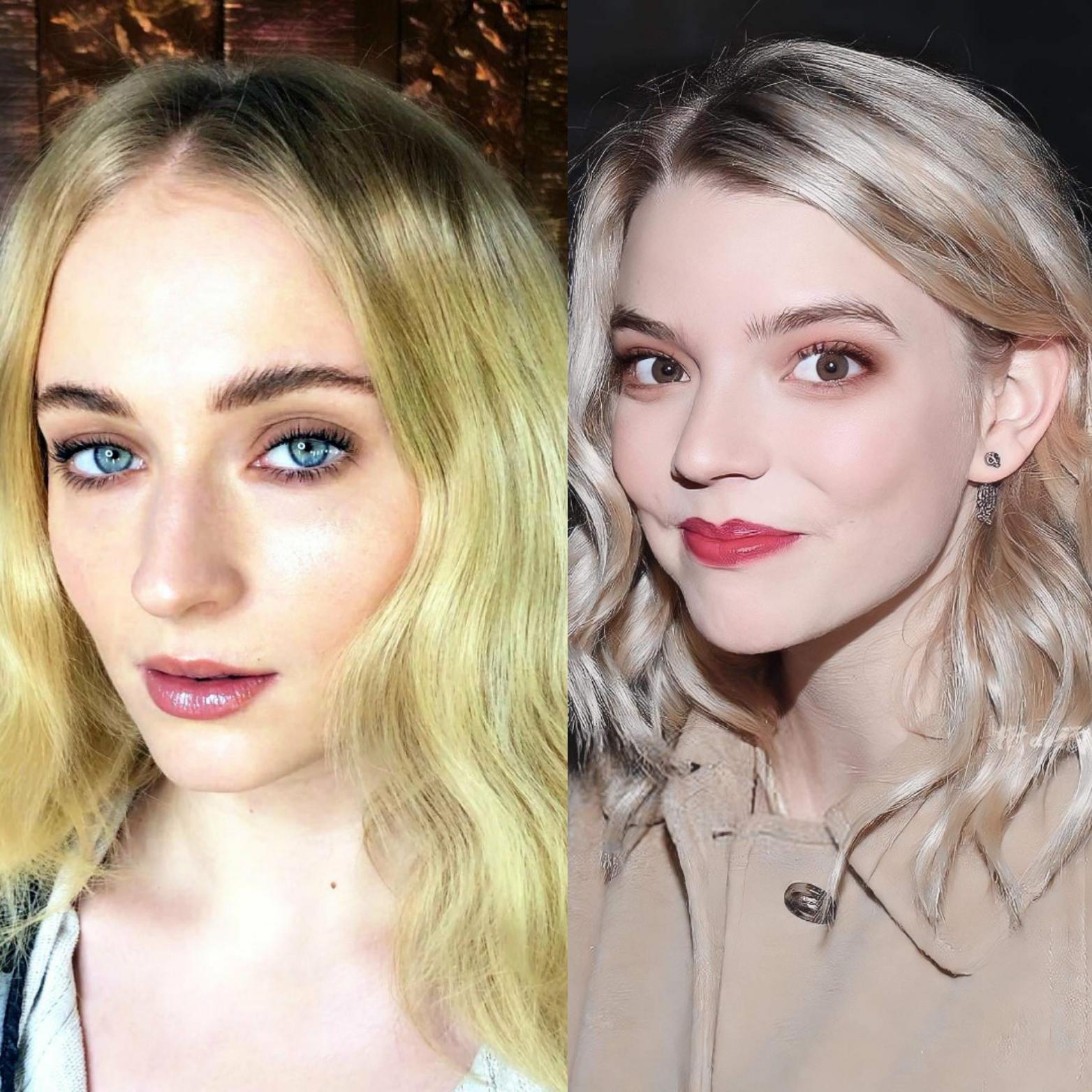Sophie Turner And Anya Taylor Joy 1 You Facefuck Her And Cum On Her