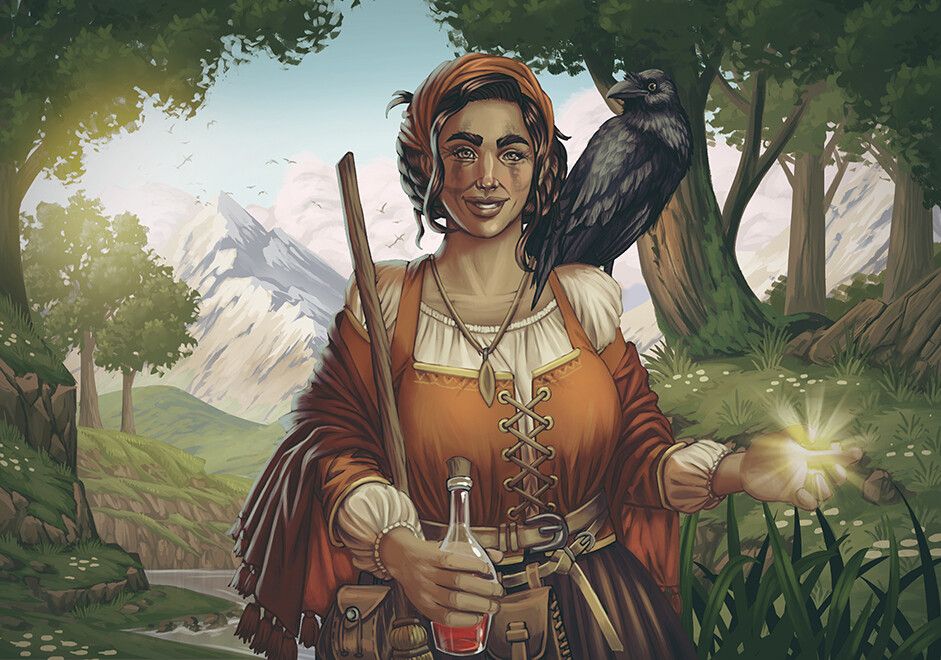 Sorcerer by Therese Lanz | Scrolller