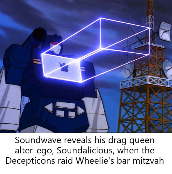 "Soundwave Superior. RuPaul Inferior." | Scrolller