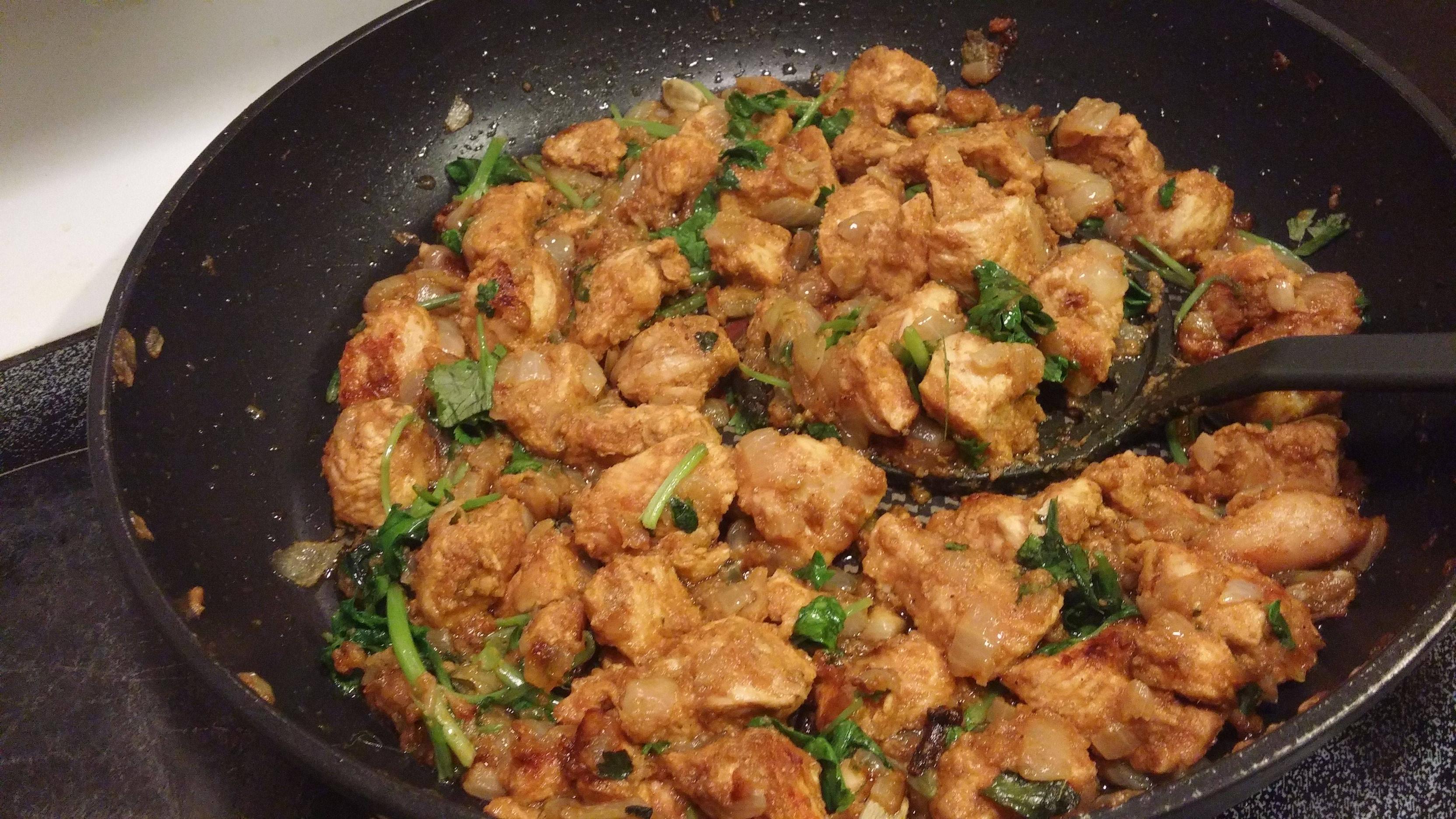 South Indian (Telangana) Chicken Fry[OC] | Scrolller
