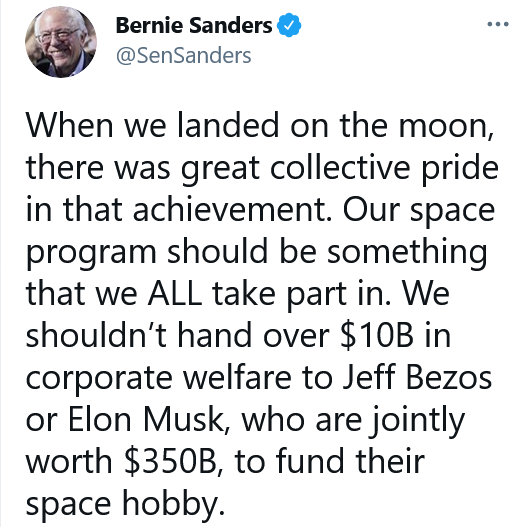 Space exploration is a collective pursuit for humanity. | Scrolller