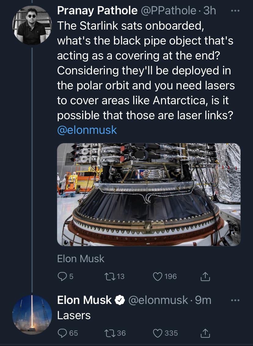 Space lasers confirmed by Elon | Scrolller