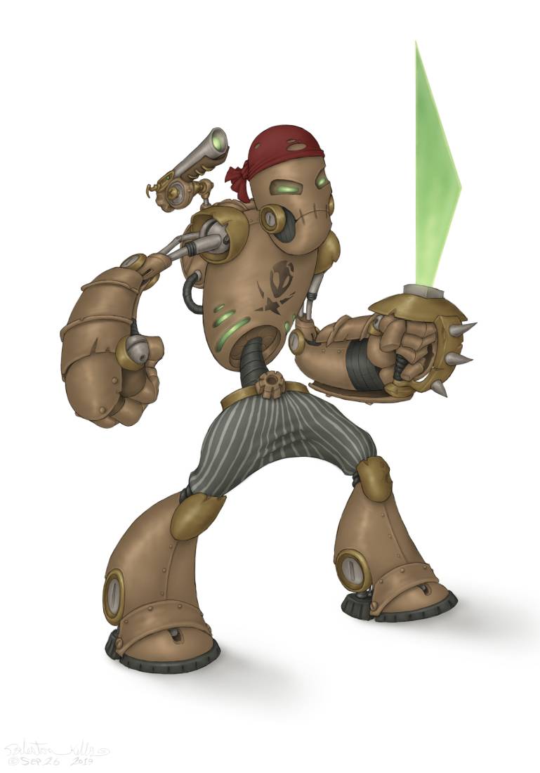 Space Pirate Crew-Unit by Owl-Robot | Scrolller