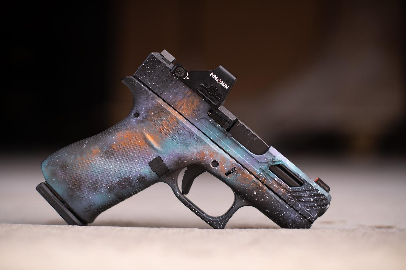 Space theme Glock 43x | Scrolller